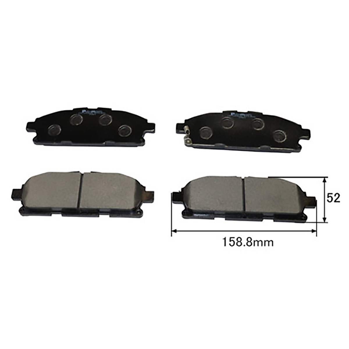 【公式】パーマンショップ-ブレーキパッド 乗用車用 フロント 日産 4枚組: 自動車・トラック消耗部品｜トラック用品、大型車・物流用品通販サイト